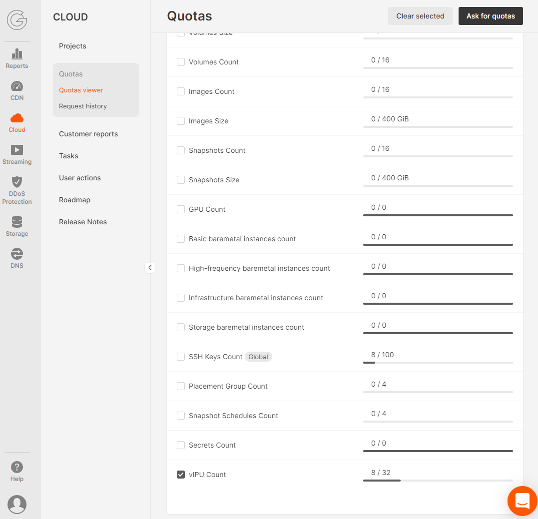 3. Access GCore and create an IPU cluster — Gcore Cloud: Getting Started with IPUs